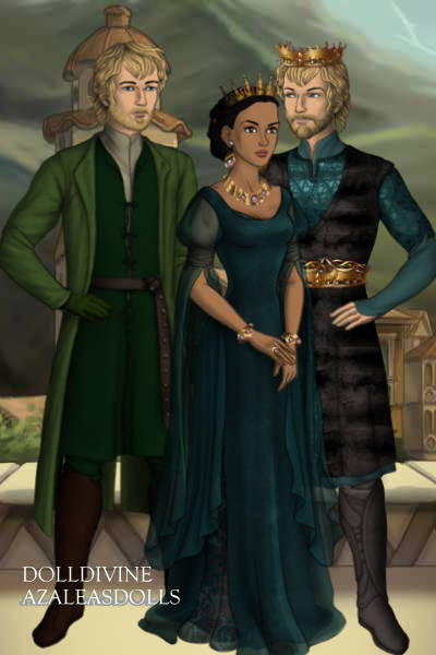 Corin, Aravis, and Cor ~ by Galadriel
