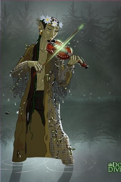 Nøkken; playing for his Beloved who could never love him ~ by Darkwater